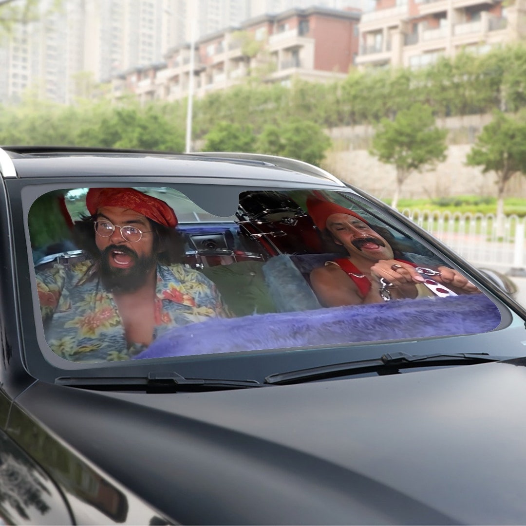 Car Windshield Sunshade Cheech & Chong Scream - Etsy