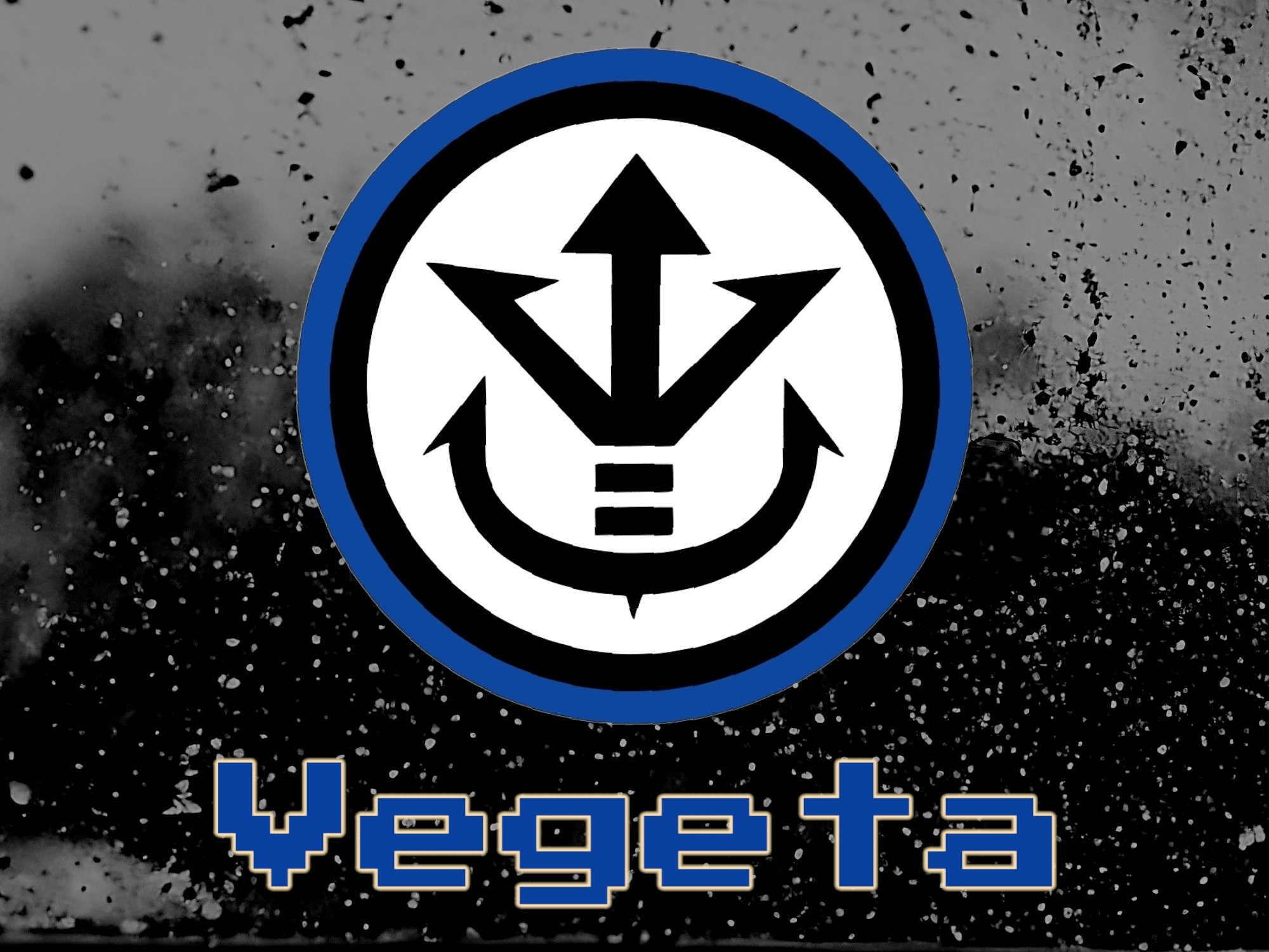 VEGETA Crest Kanji Anime Vinyl Decal DBZ Dragon Ball Z Dragonball Goku ...