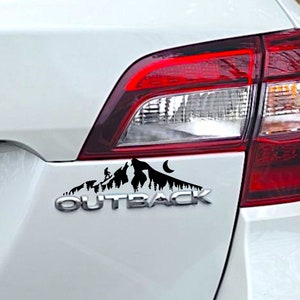 Mt. Hood & Sasquatch Car Emblem Decal Badge Accessories | PNW Bigfoot ...