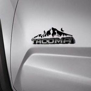 Mt. Hood & Sasquatch Car Emblem Decal Badge Accessories | PNW Bigfoot ...