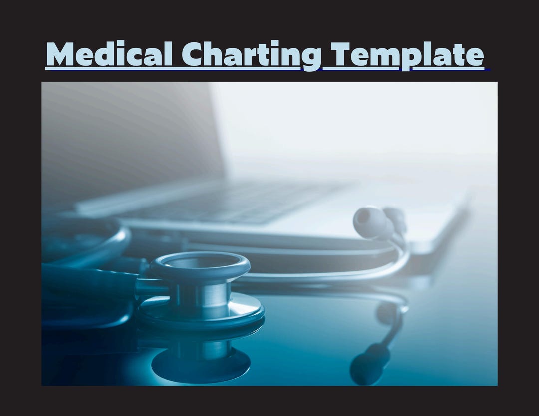 Medical Charting Template - Etsy