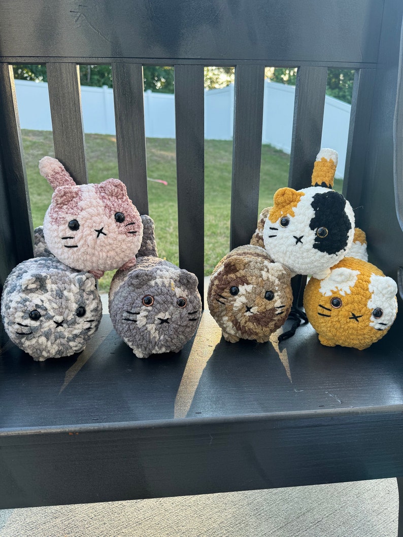 Crochet Loaf Cat – Cute Plush Stuffed Animal - Etsy