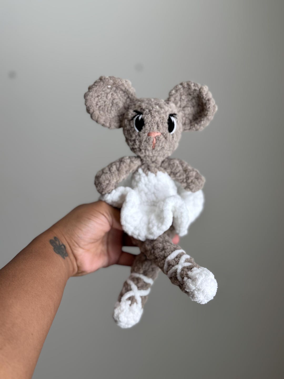 Handmade Ballerina Mouse Plushie | Ballet Mouse Stuffed Toy - Etsy