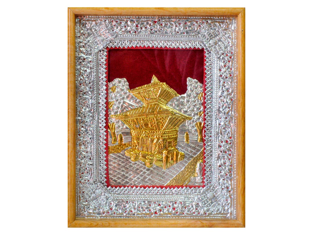 11-inch Traditional Handmade Nepali Gift Item of Taal Barahi Temple at ...