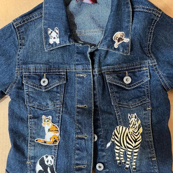 Animal Patch for Children - Etsy