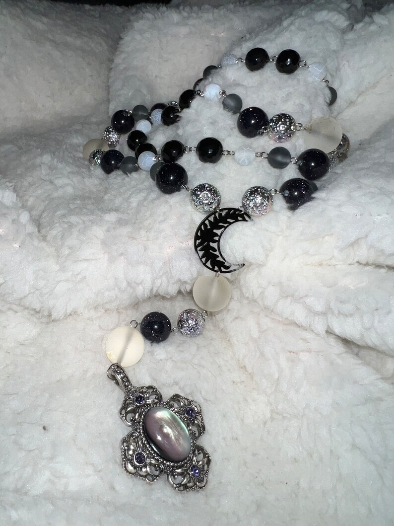 Pre-made Rosaries (sun & Moon Theme) - Etsy