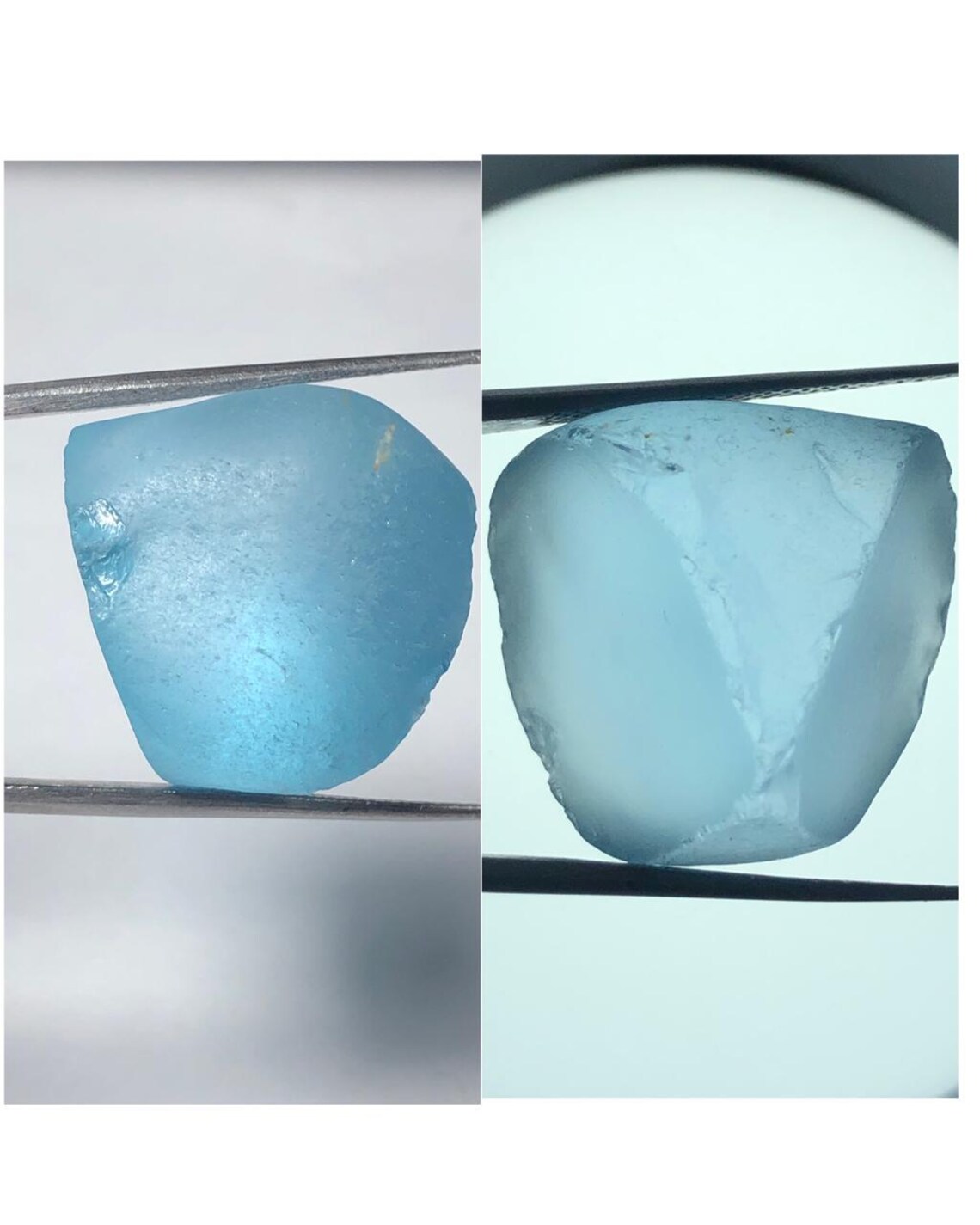 550 Carat Beautiful Facet Grade Blue Topaz Rough Lot From Africa, Blue ...