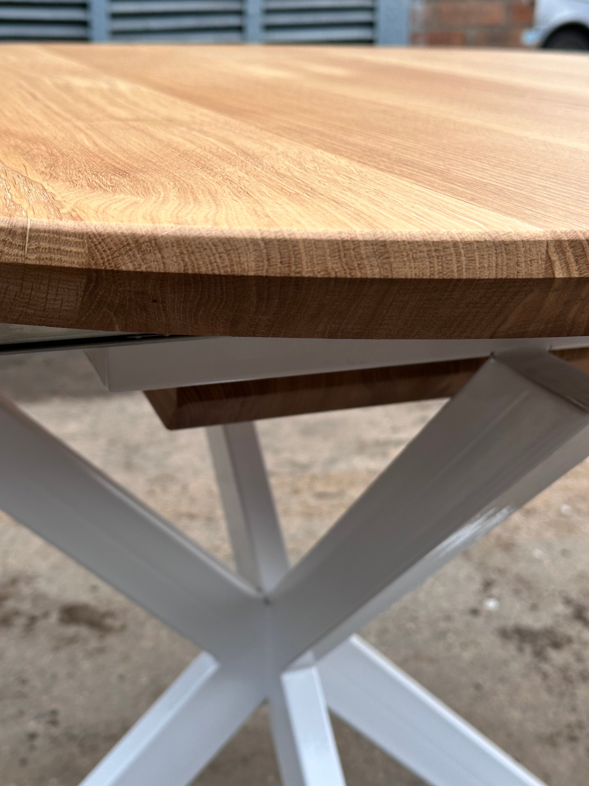 Extendable Table, Round Dining Table, Solid Wood Table, Dining Table ...