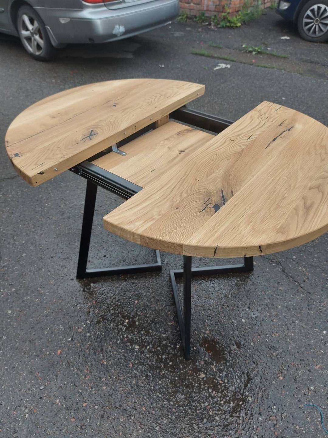 Extendable Dining Table, Solid Wood Dining Table, Transformation Table ...