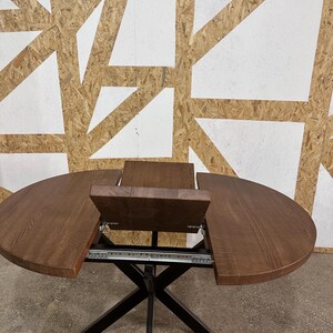 Extendable Dining Table, Solid Wood Dining Table, Transformation Table ...