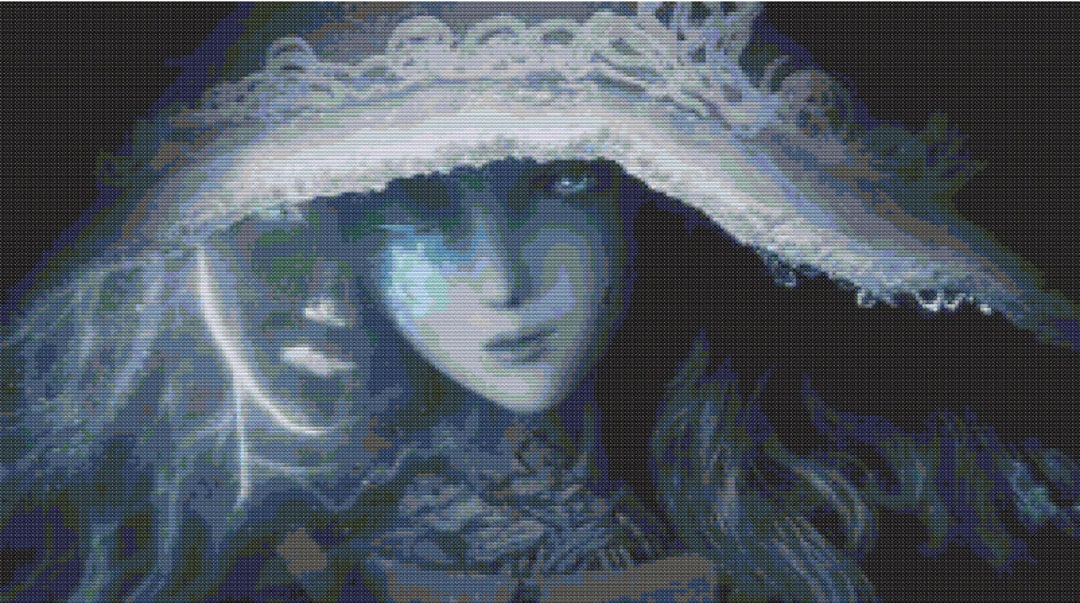 Elden Ring Ranni the Witch Cross Stitch Pattern PDF File - Etsy