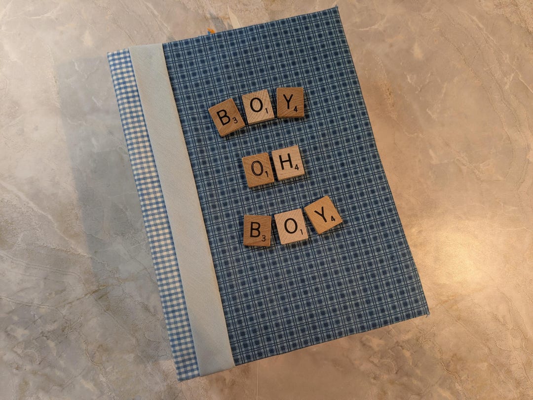 Boy Oh Boy Junk Journal (boy Themed) - Etsy