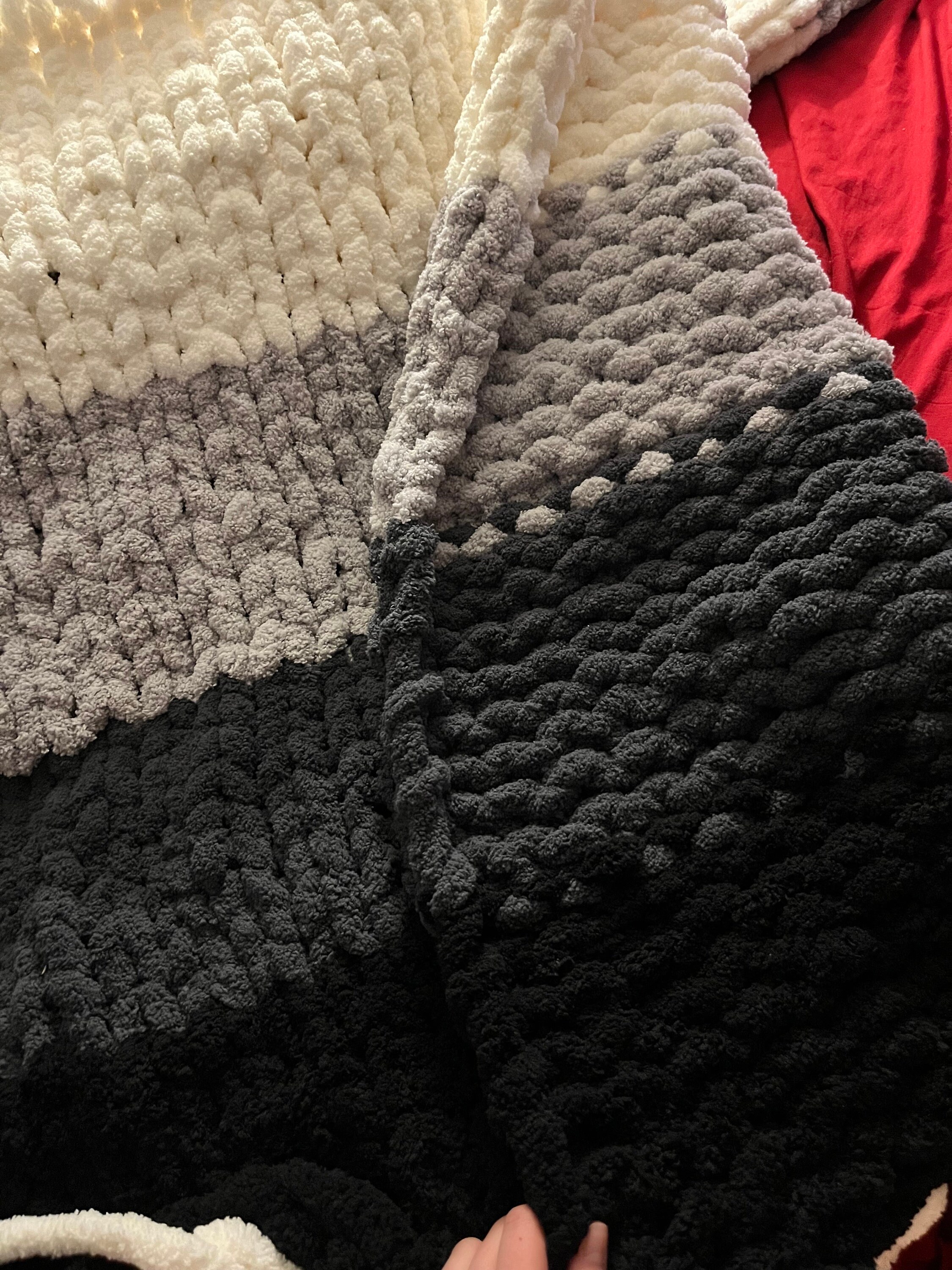 Chunky Knit Blanket Custom - Etsy