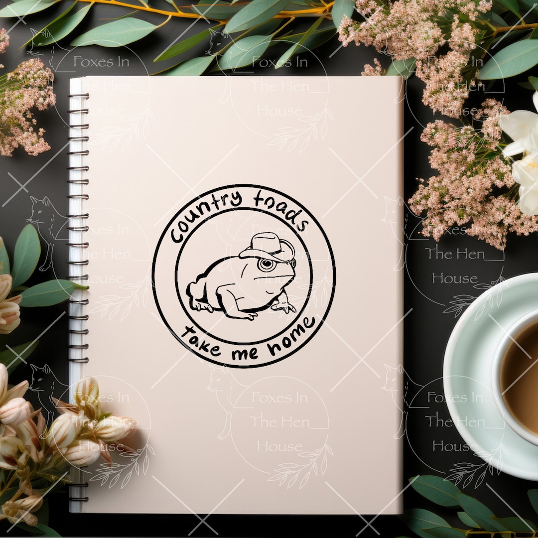 Country Toads Decal Sticker Frog - Etsy
