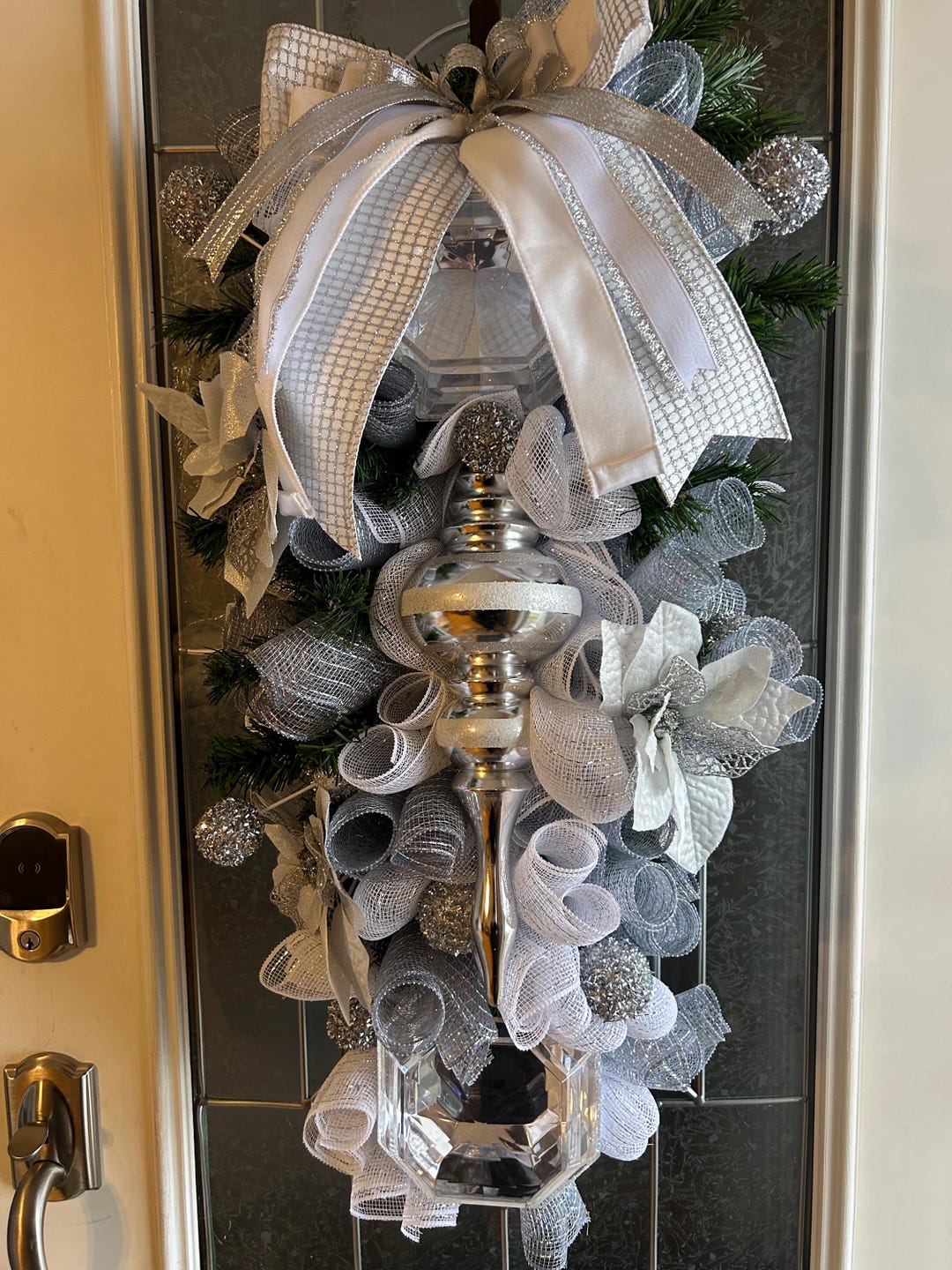 Diamonds and Finial Swag - Etsy