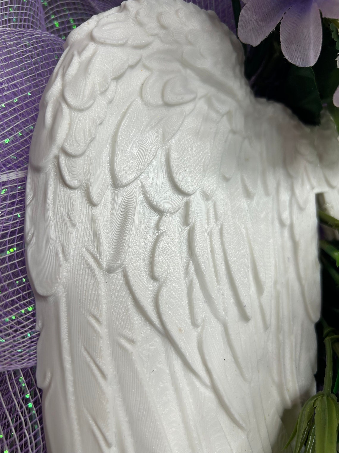 Angel Wings Wreath Attachment - Etsy