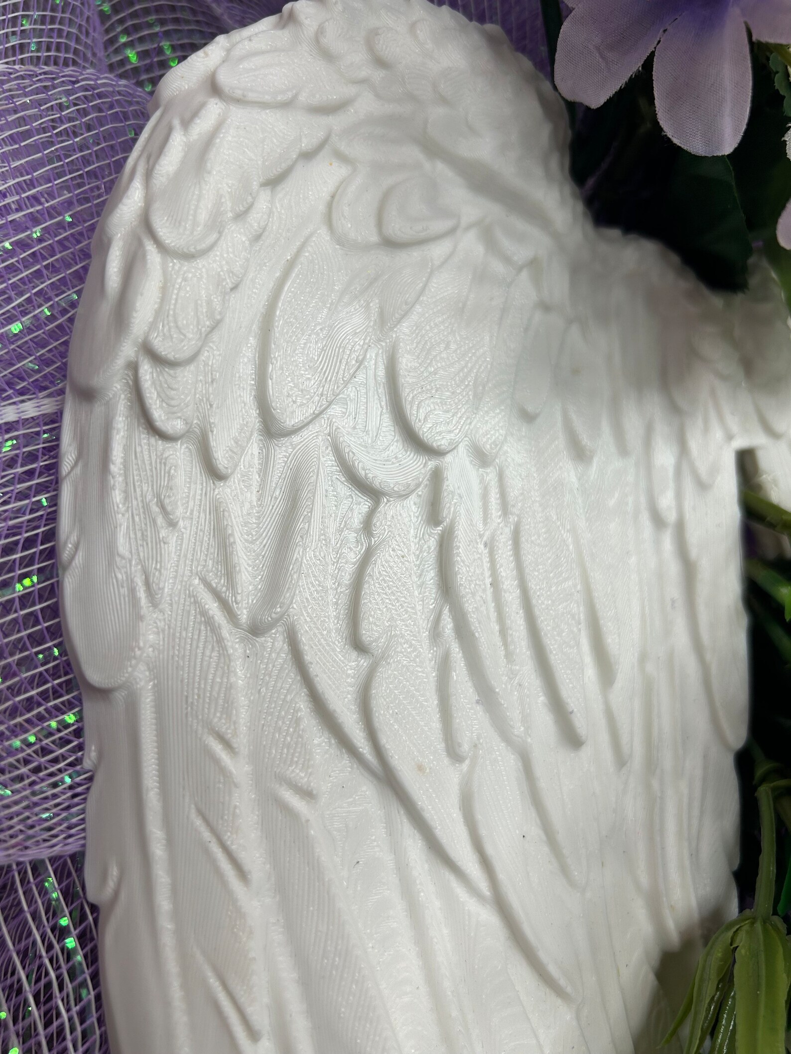 Angel Wings Wreath Attachment - Etsy