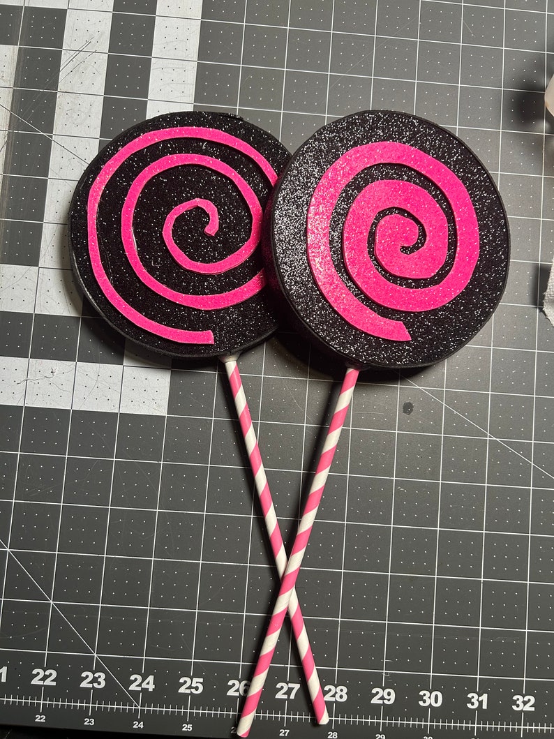3D Printed Lollipop Stencils - Etsy