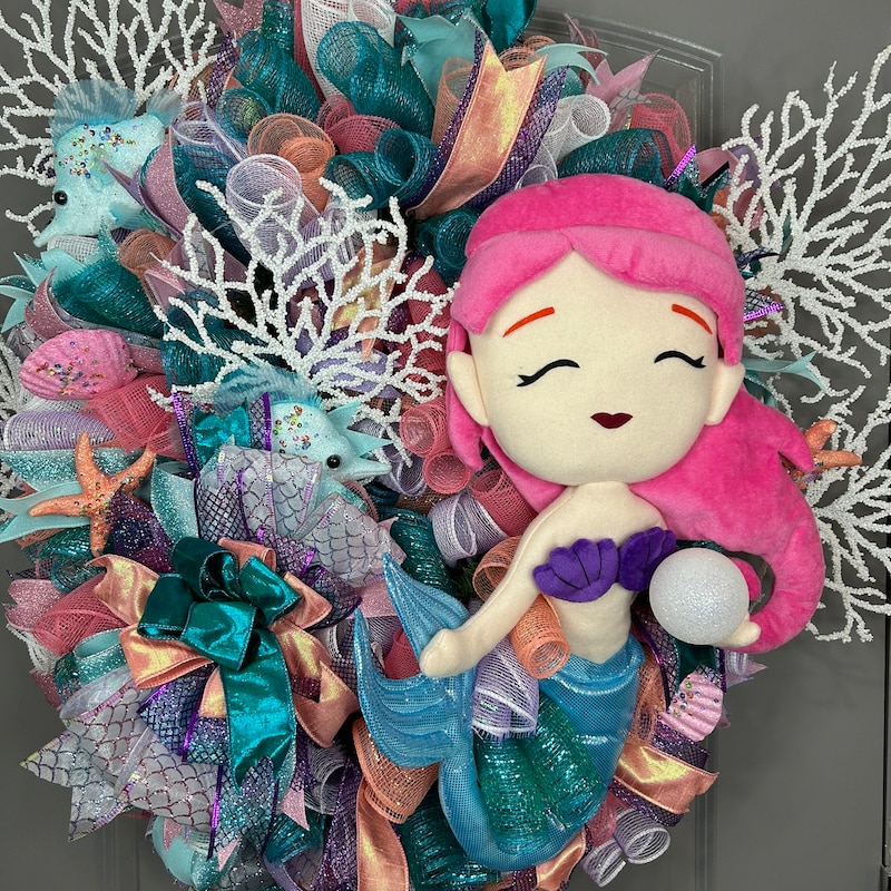 Mermaid Wreath - Etsy