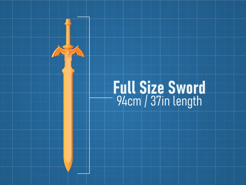 Twilight Princess Style MASTER SWORD .stl for 3D Printing - Etsy