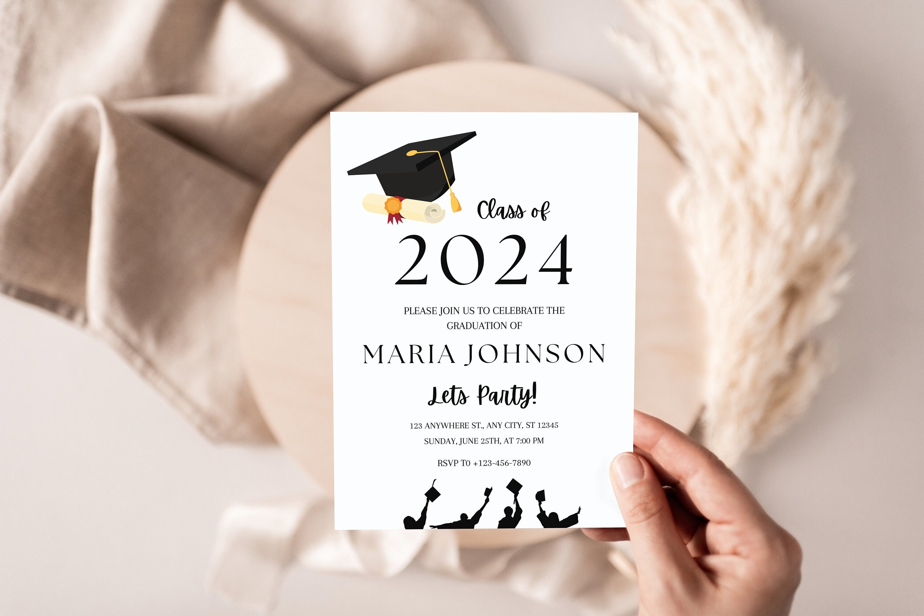 Graduation Party Invitation Graduation Invitation Template Graduation ...