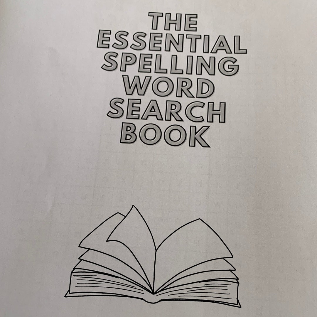 Essential Spelling Word Search Book for Ages 7-9 Years english UK: 50 ...
