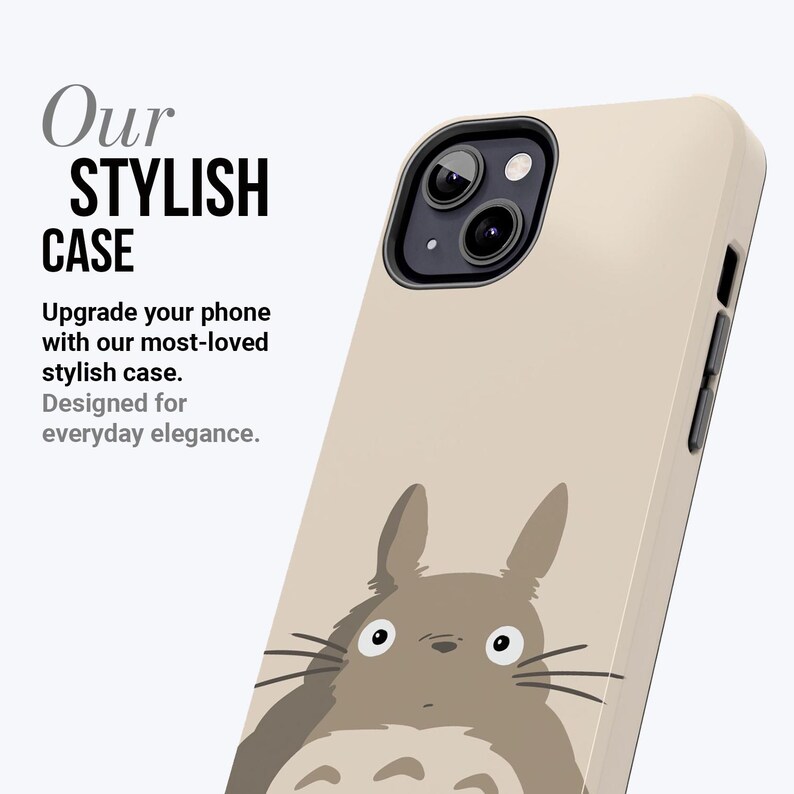 Totoro Phone Case | Anime Tough Case, Studio Ghibli Inspired Cover - Etsy