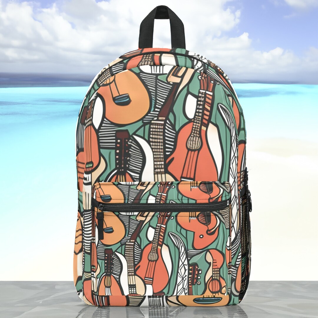 Ukulele Backpack for School Music Gift for Young Ukulele Player Teacher ...