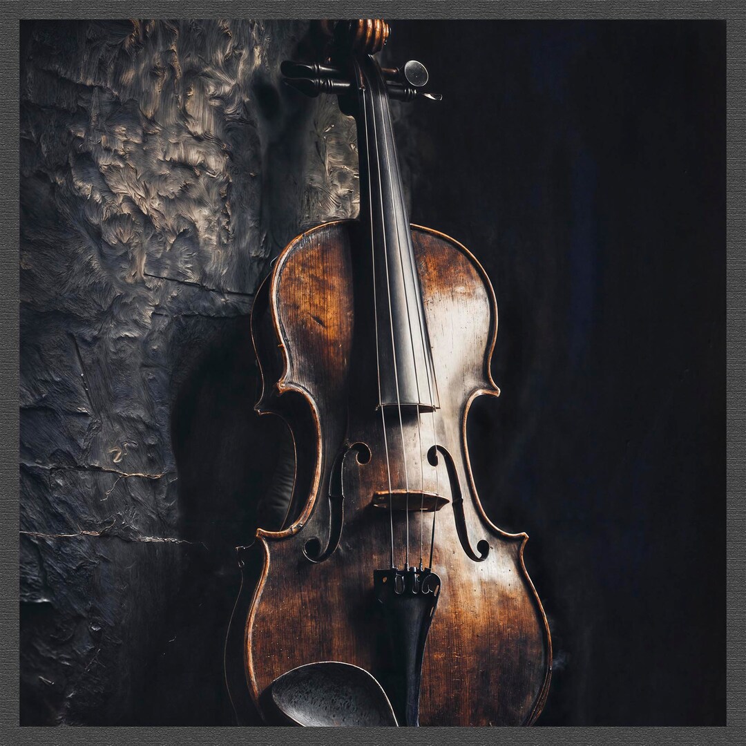 Rustic Vintage Violin Wall Art Printable Music Decor 48 Printable - Etsy