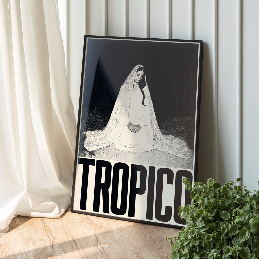 Lana Del Rey Poster Gift for Lana Del Rey Fan 'tropico' Lana Dey Rey ...