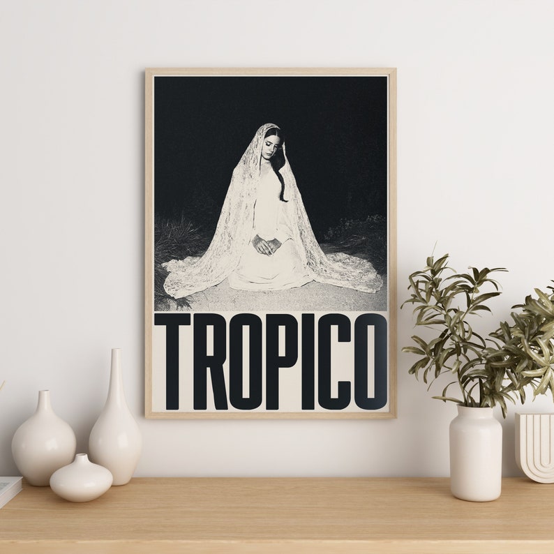 Lana Del Rey Poster Gift for Lana Del Rey Fan 'tropico' Lana Dey Rey ...