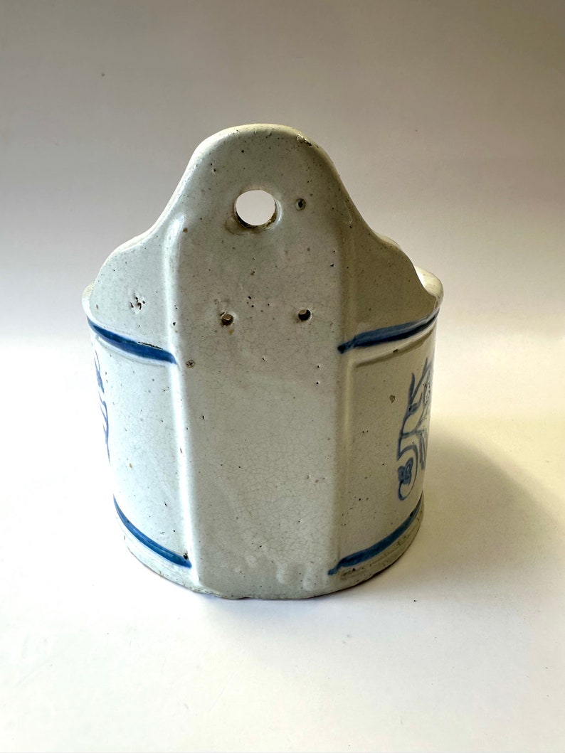Authentic Vintage Stoneware Hanging Salt Crock - Etsy