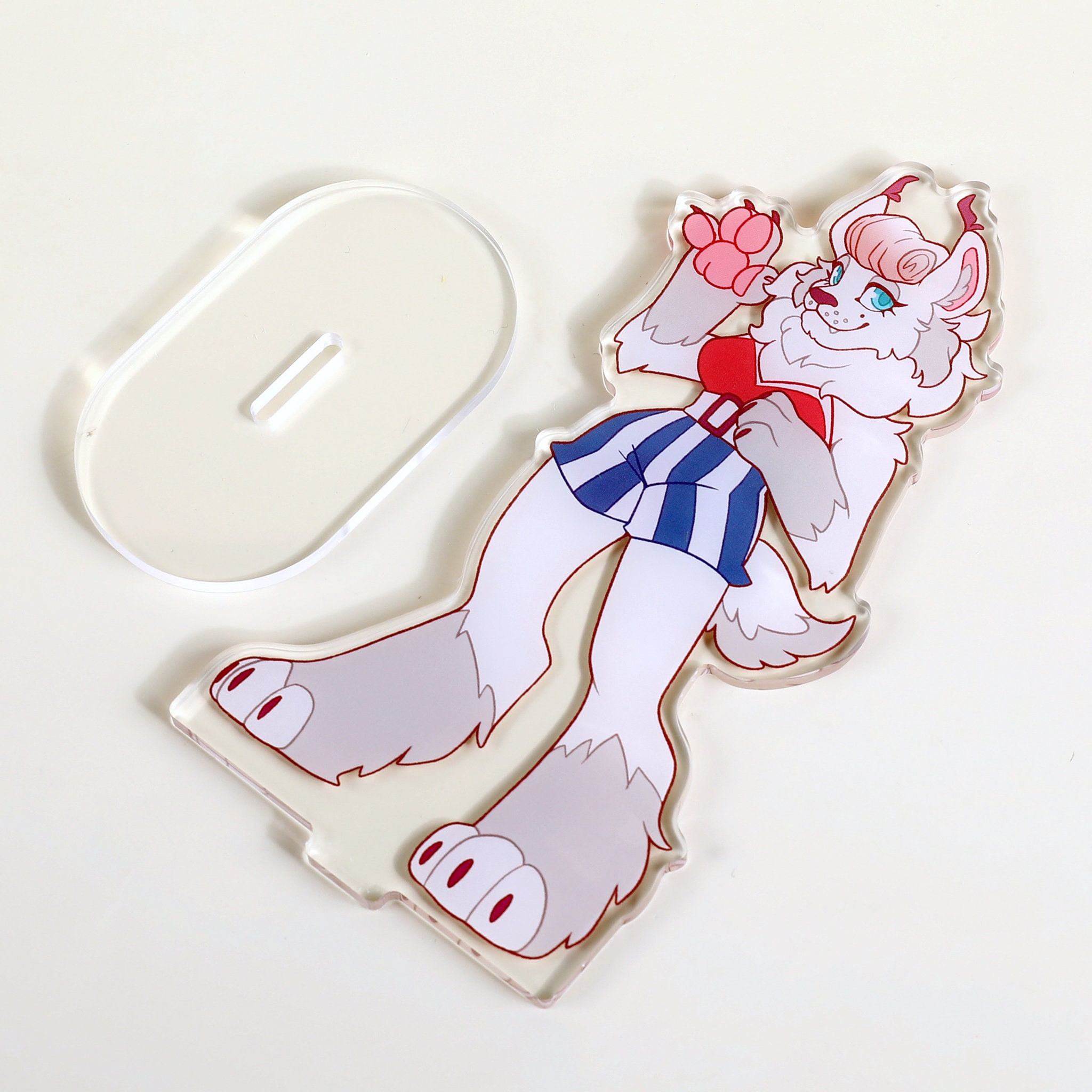 Custom Acrylic Standee Your Character Here YCH Furry Merch - Etsy