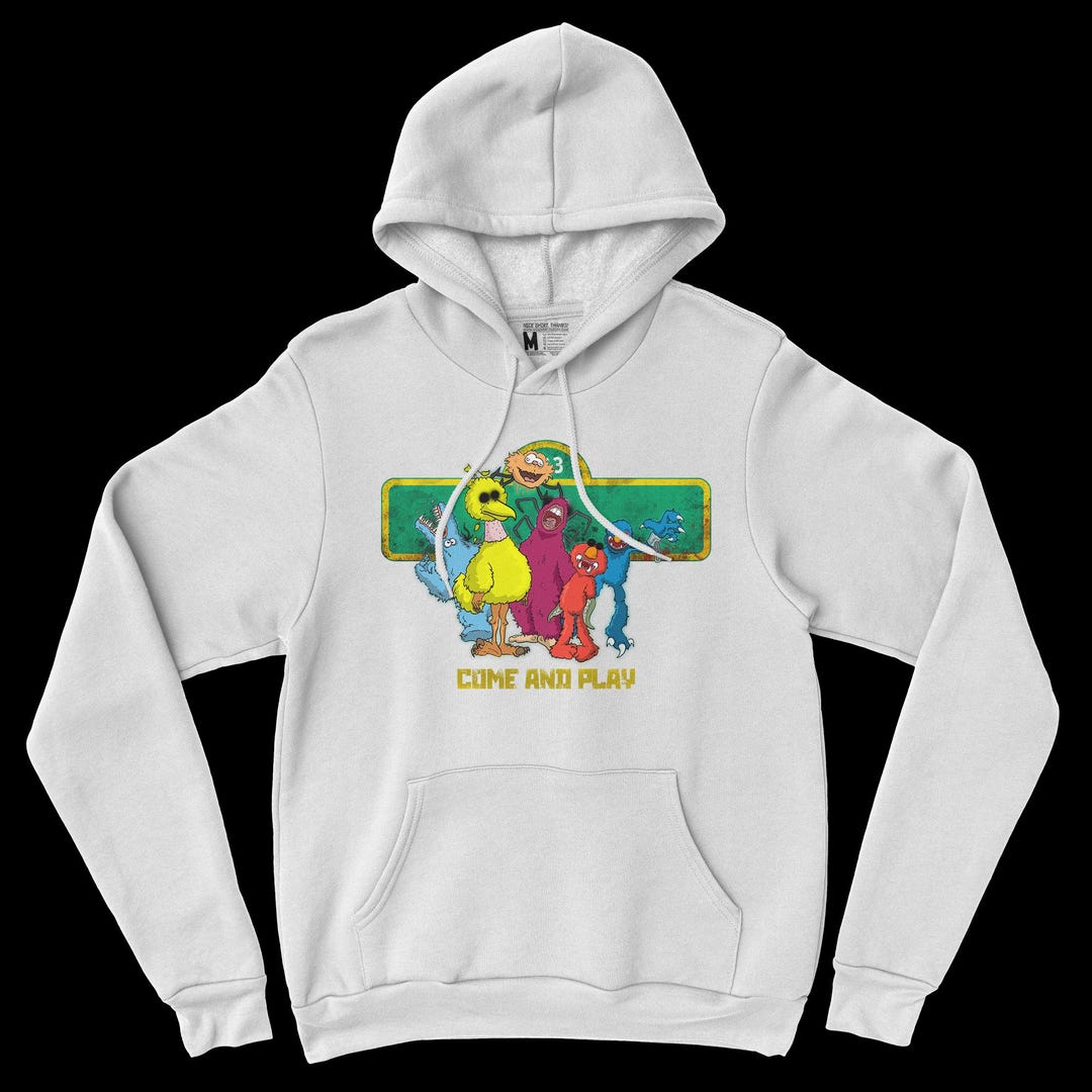 Cursed Sesame Street Hoodie - Etsy