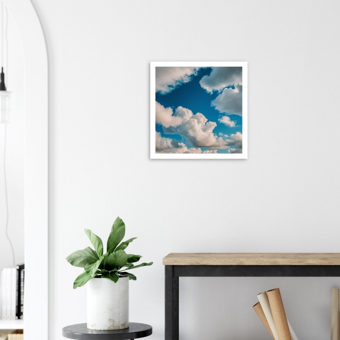 Breathtaking Sky With Soft White Clouds - Etsy UK