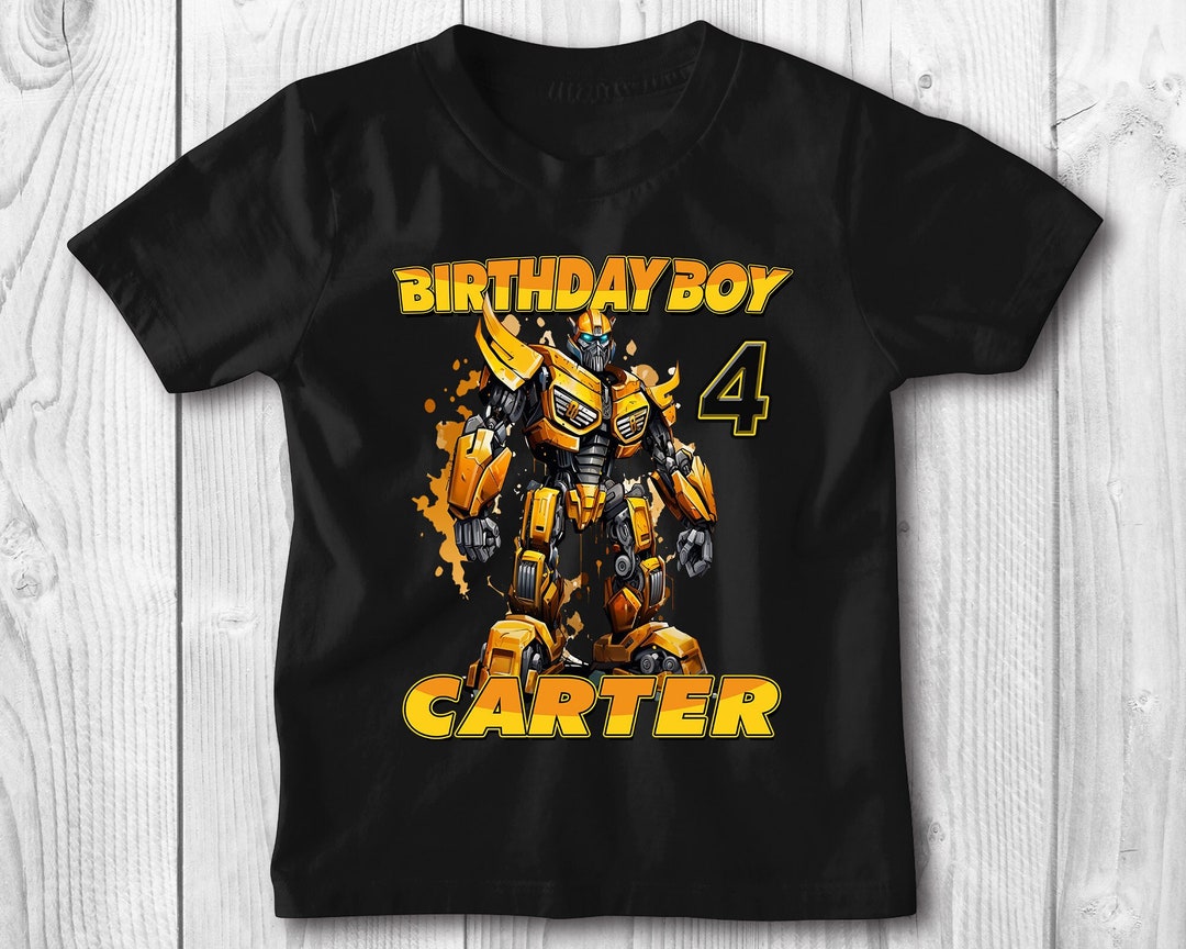 Bumblebee Birthday Shirt, Personalized Gift, Birthday, Custom Shirt ...