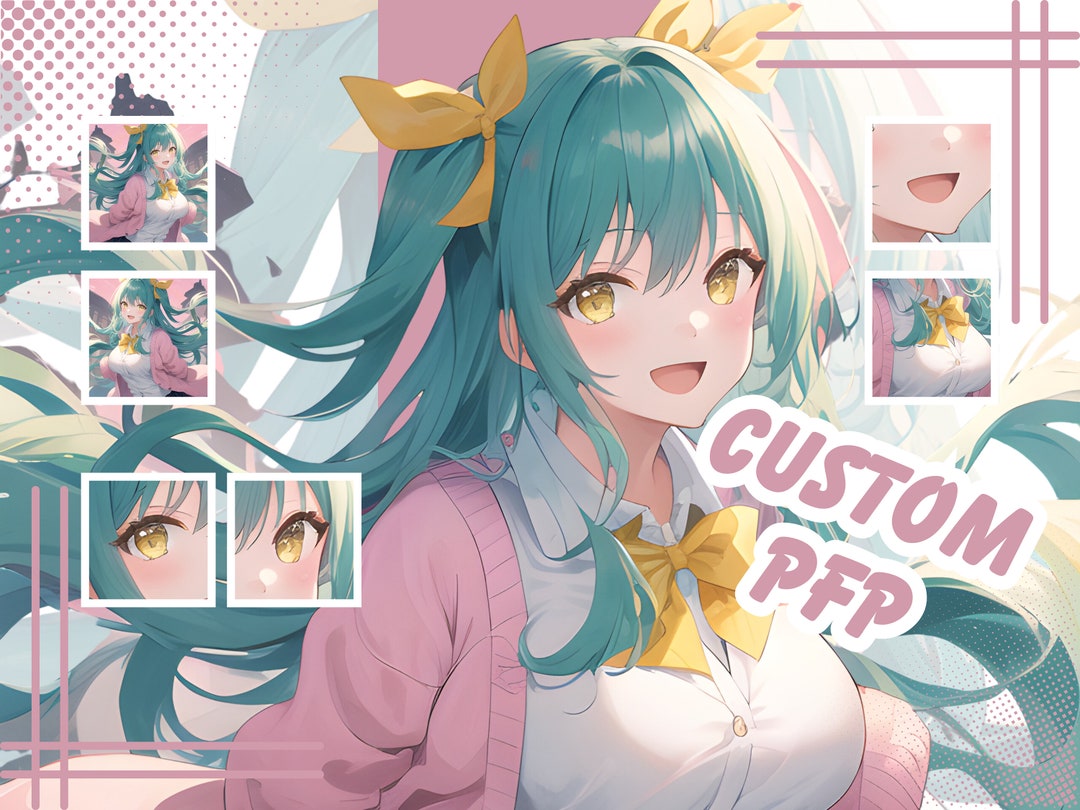 PFP Commission Profile Picture Character Anime Vtuber Avatar PFP Anime ...