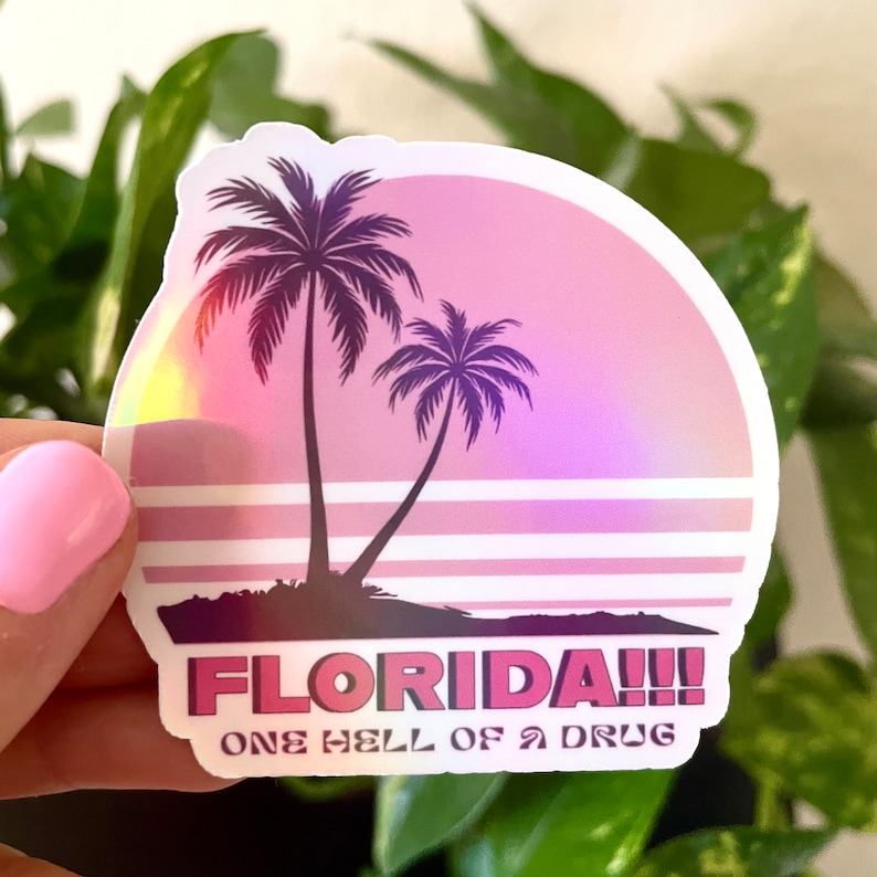 Florida Taylor Swift Sticker Tortured Poets Department Sticker - Etsy