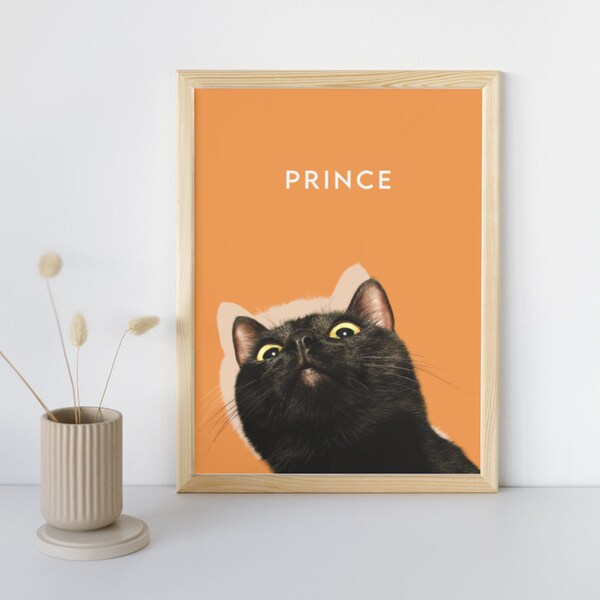 Digital Pet Portrait - Etsy