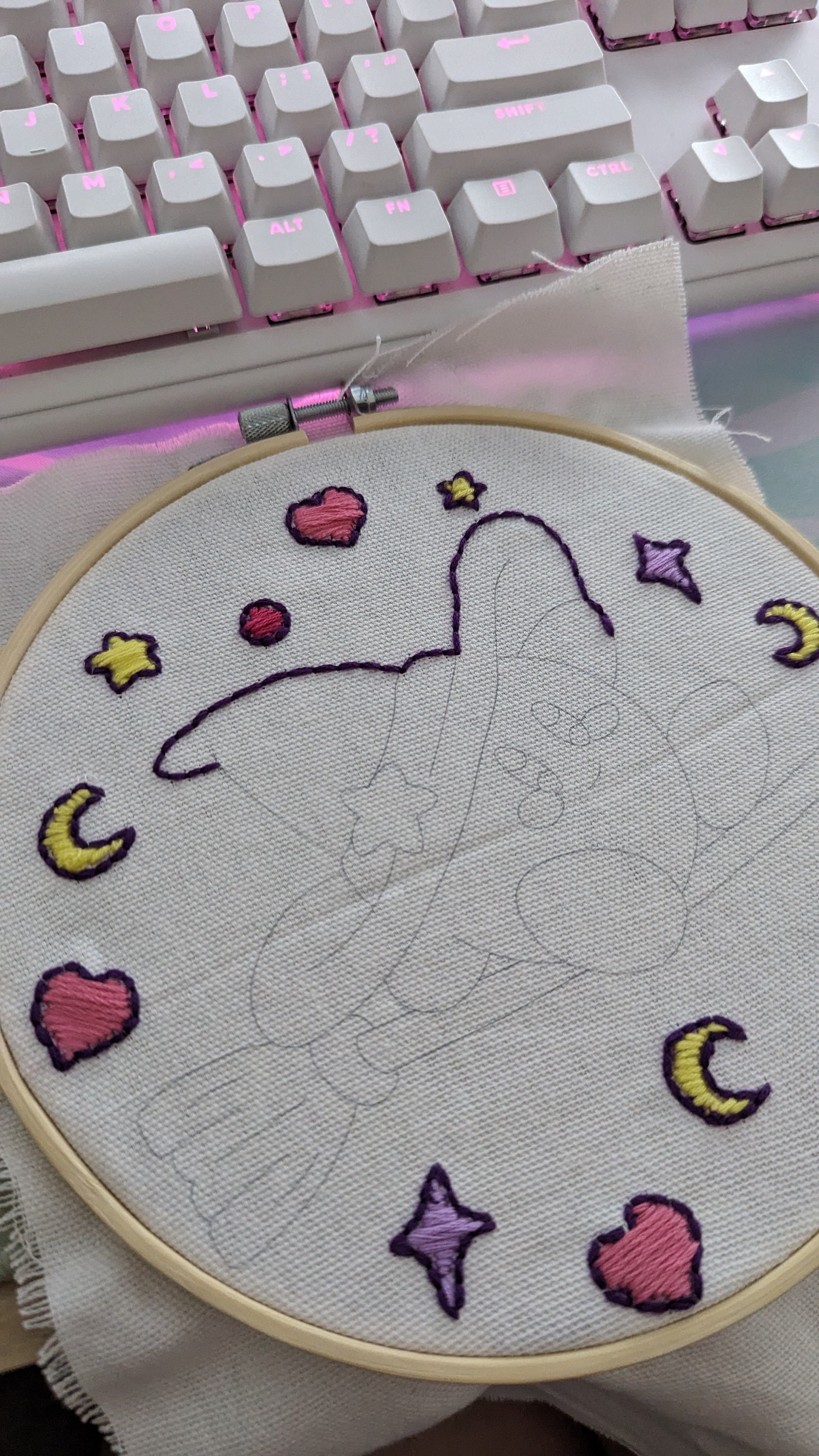 Wizard Kirby Embroidery Pattern PDF, Instant Digital Download, DIY Hand ...