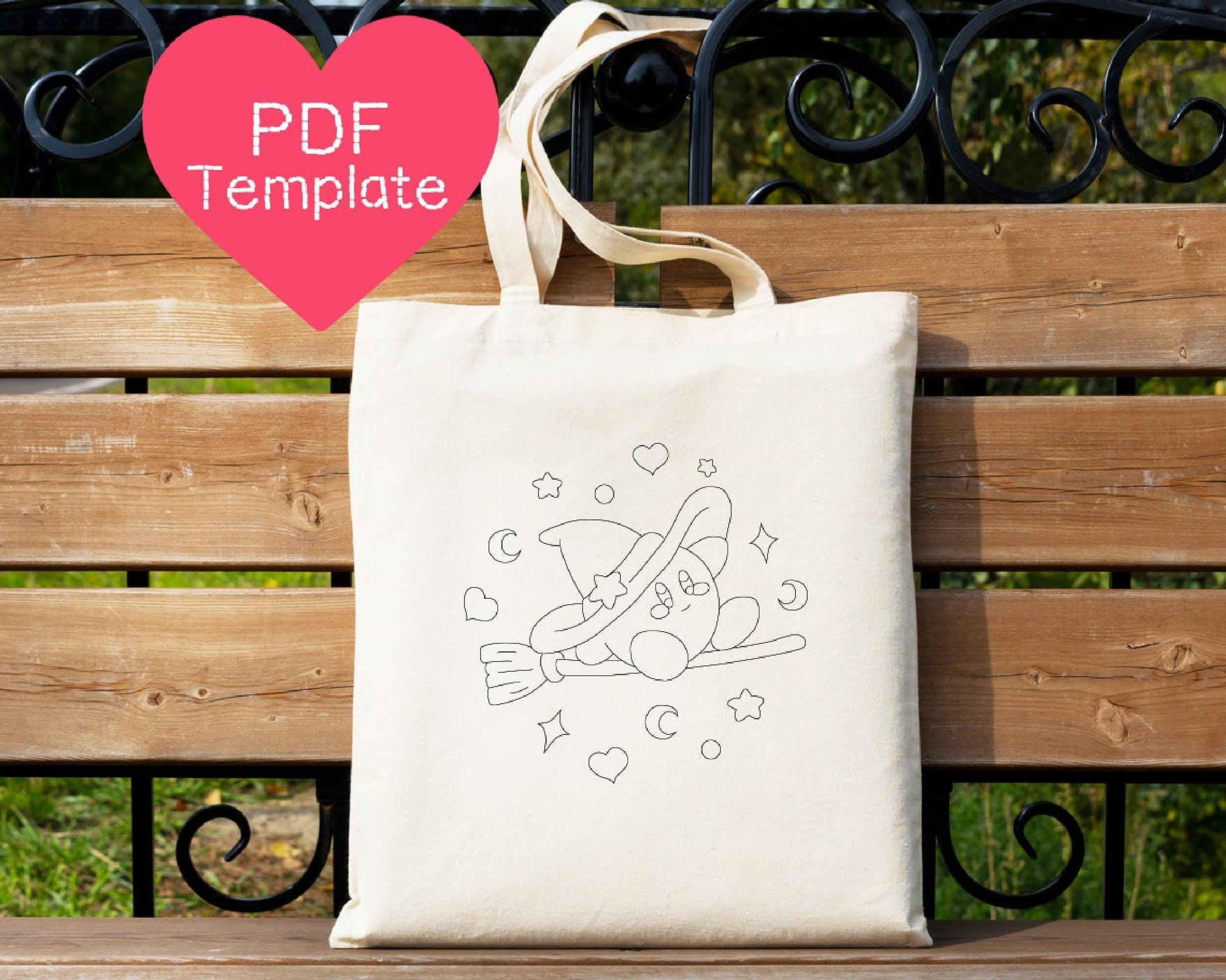 Wizard Kirby Embroidery Pattern PDF, Instant Digital Download, DIY Hand ...