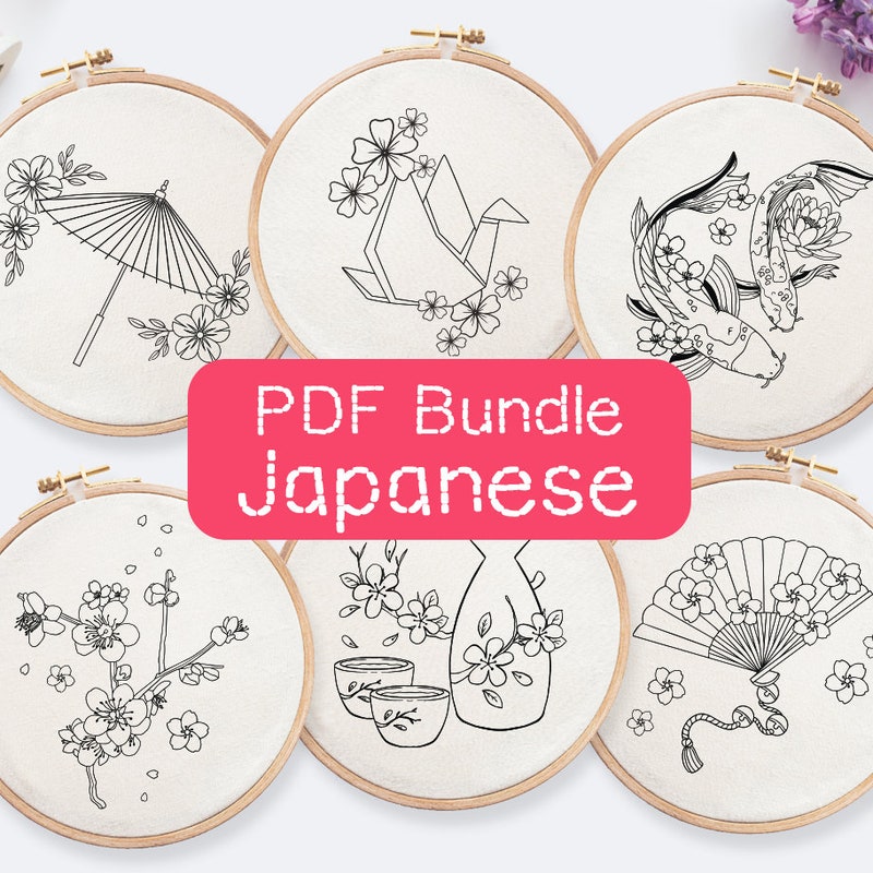 Japanese Embroidery - Etsy
