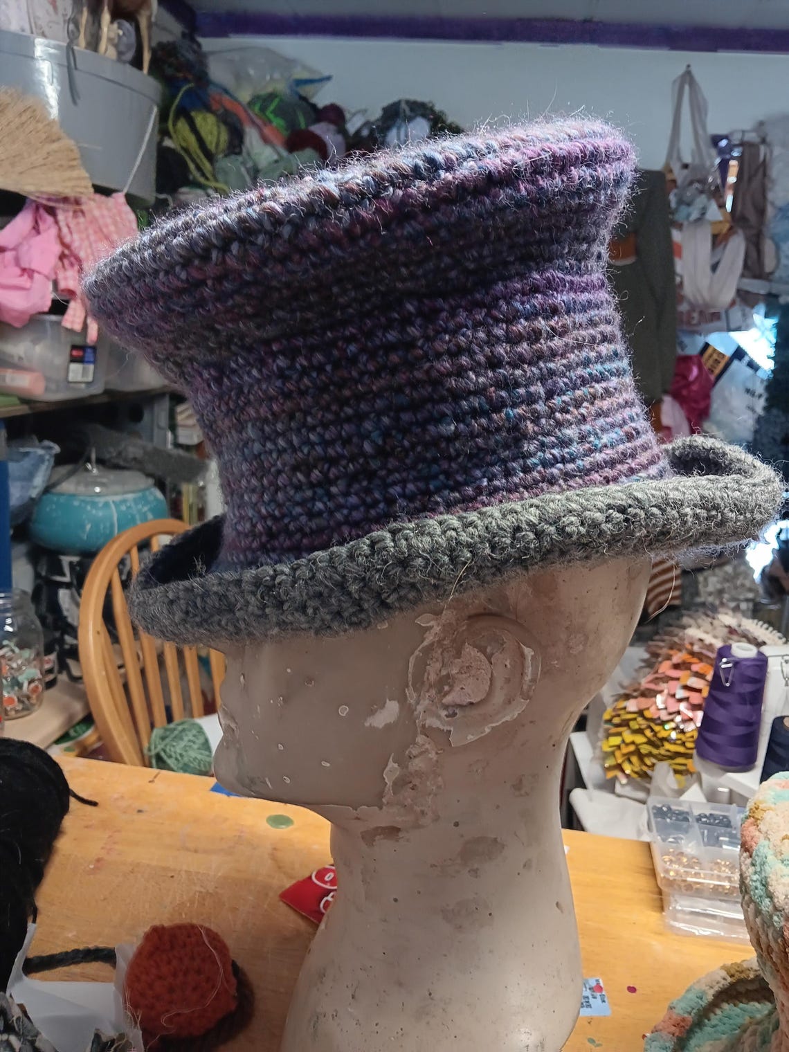 Crochet Top Hats - Etsy