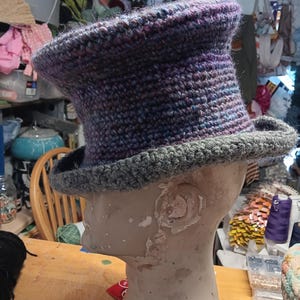 Crochet Top Hats - Etsy