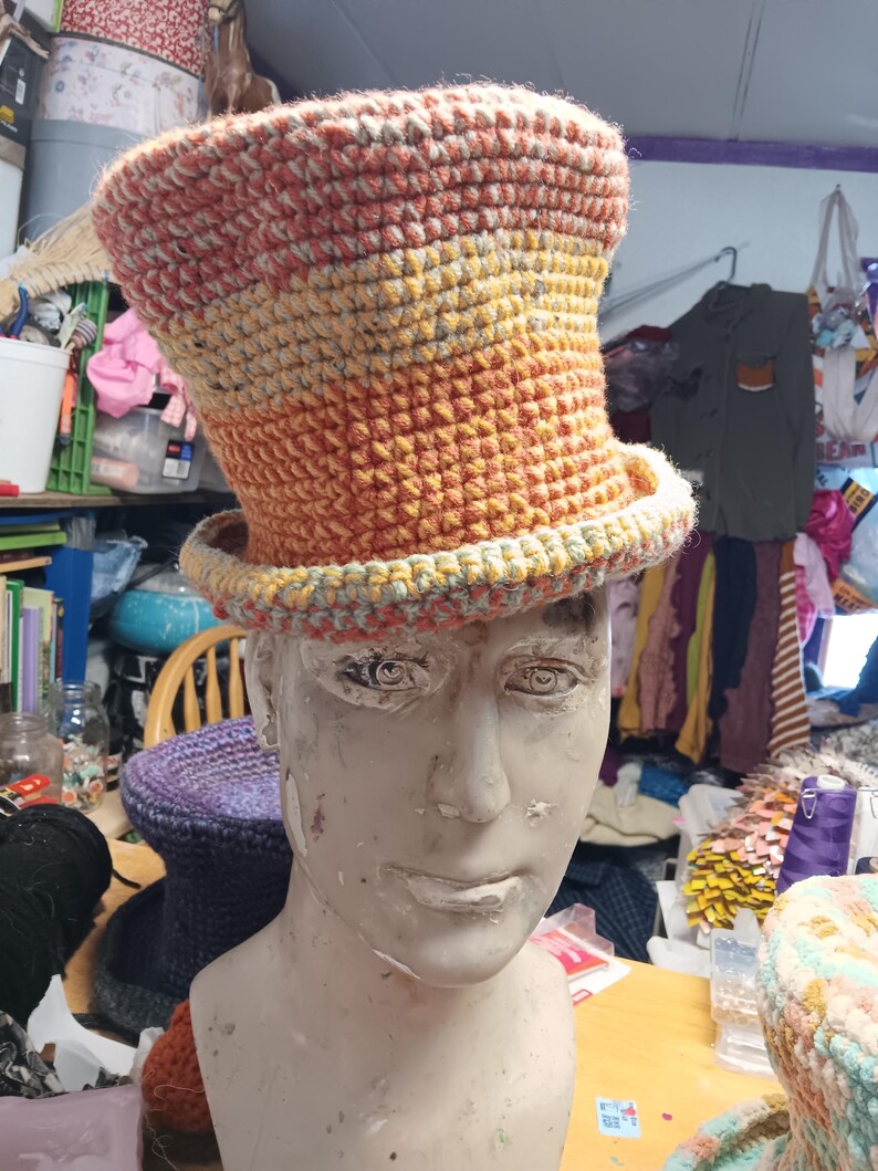 Crochet Top Hats - Etsy