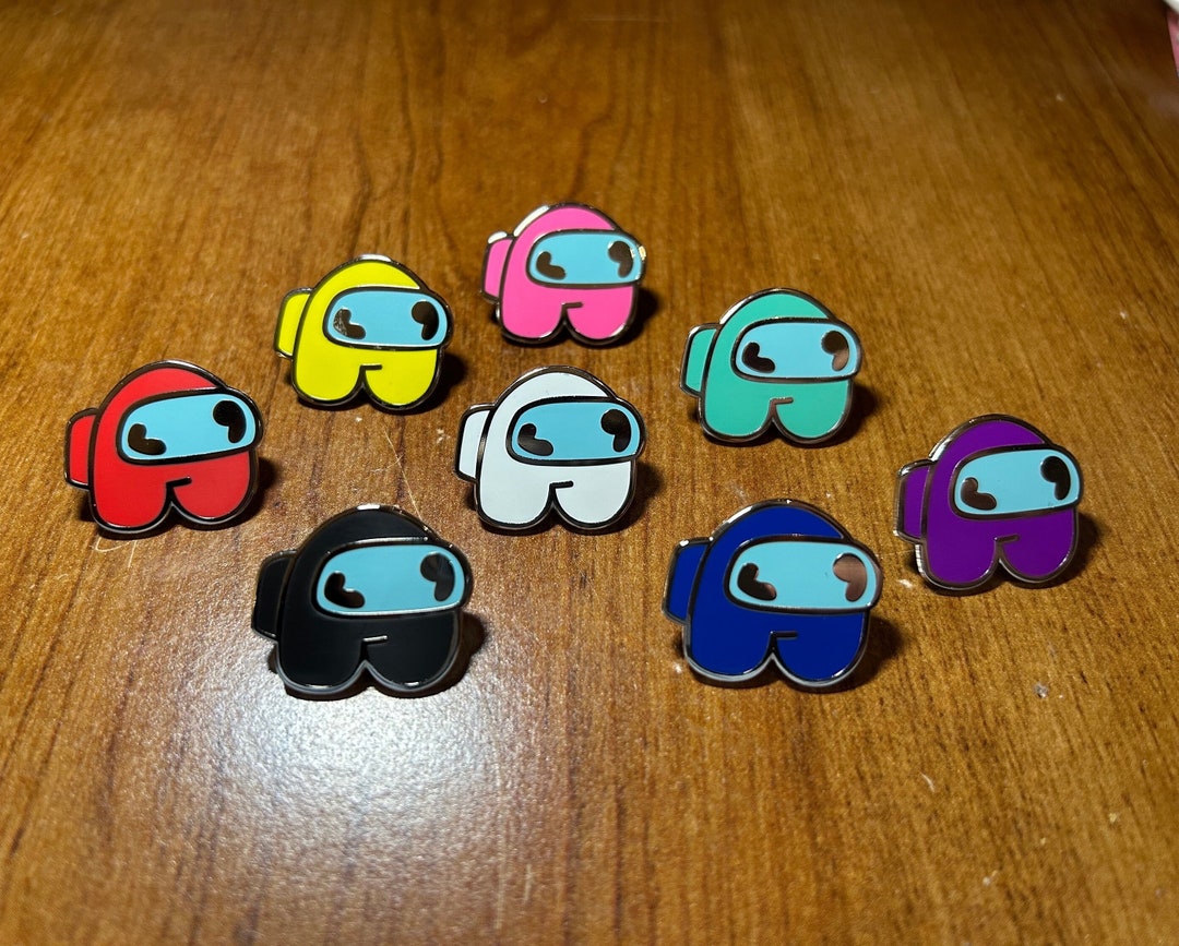 AMONG US Chibi Crewmate Hard Enamel Pin - Etsy