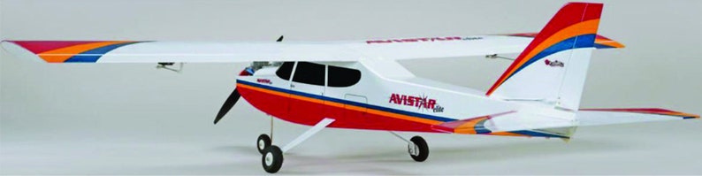 DXF Digital Plan. Avistar Rc Plane. - Etsy