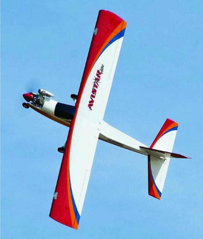 DXF Digital Plan. Avistar Rc Plane. - Etsy