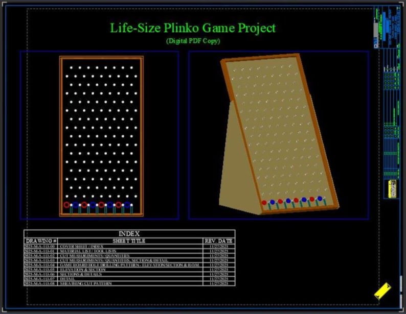 Life Size Plinko Party Game - Etsy