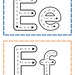Kids Digital Products | Alphabet Tracing Printables | 4 Alphabet ...